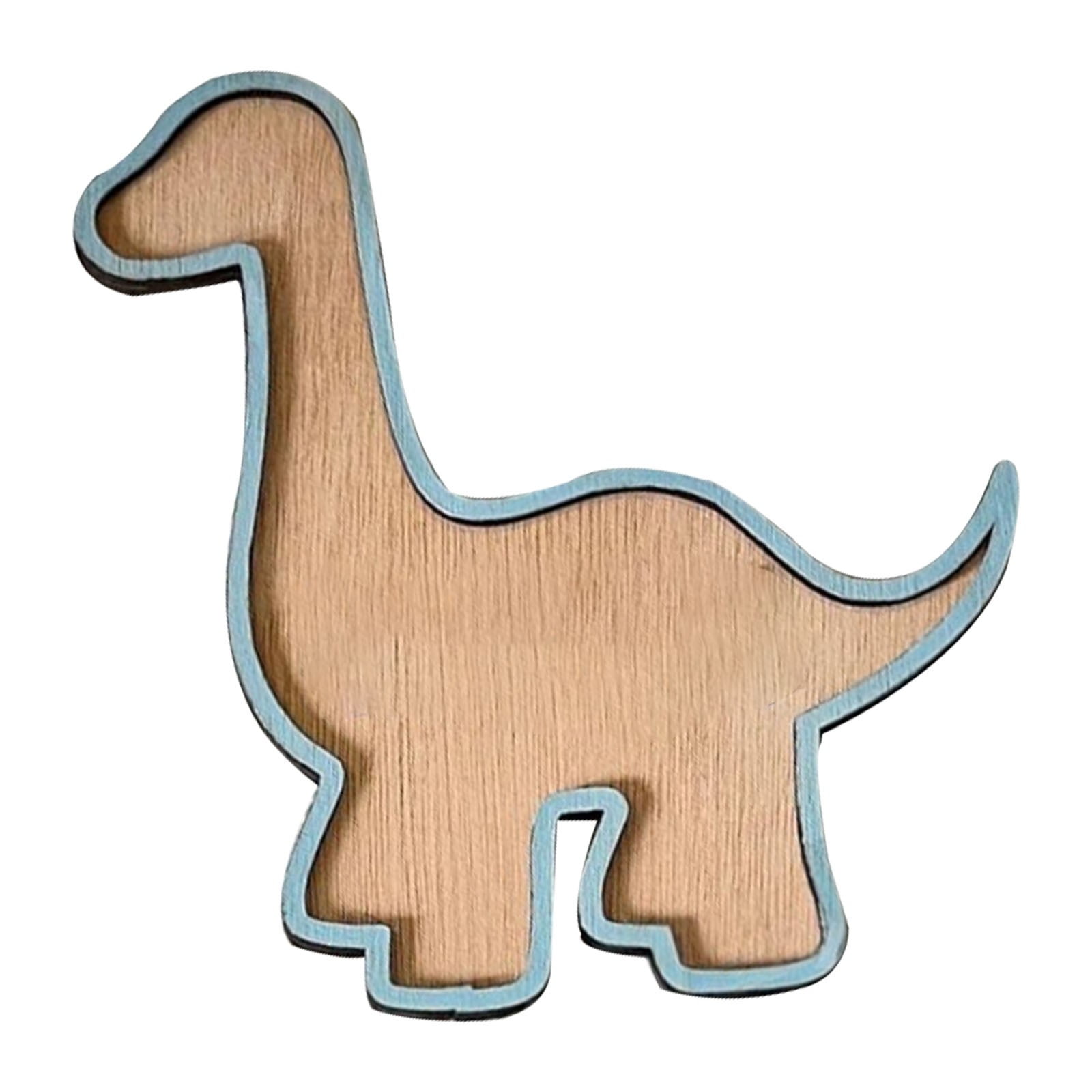 Holzkary Wooden Dinosaur Pendant Handmade Dinosaur Wooden Door Logo ...