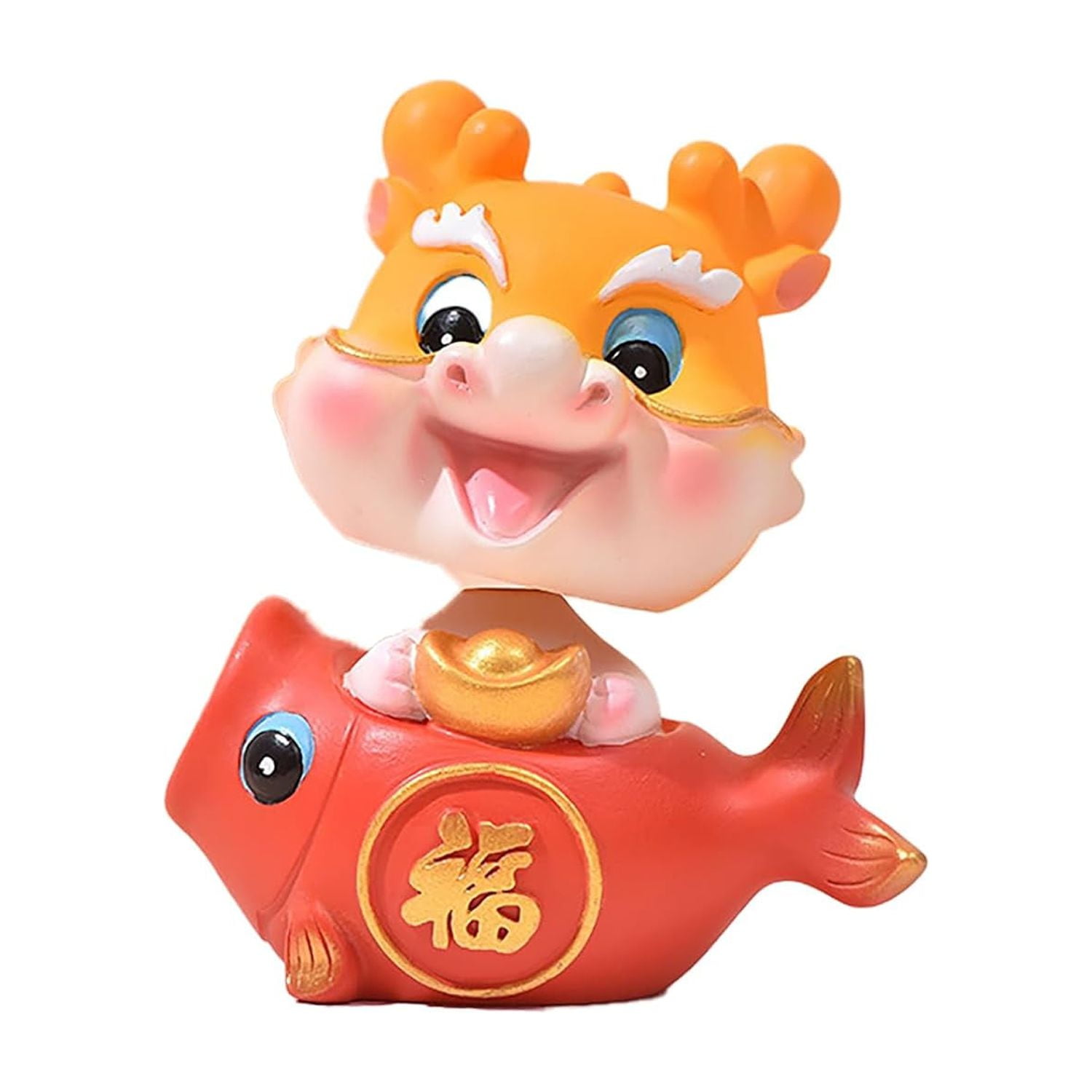 Holzlrgus 1 Piece Dragon Statue Tabletop Ornament 2024 Chinese New Year ...