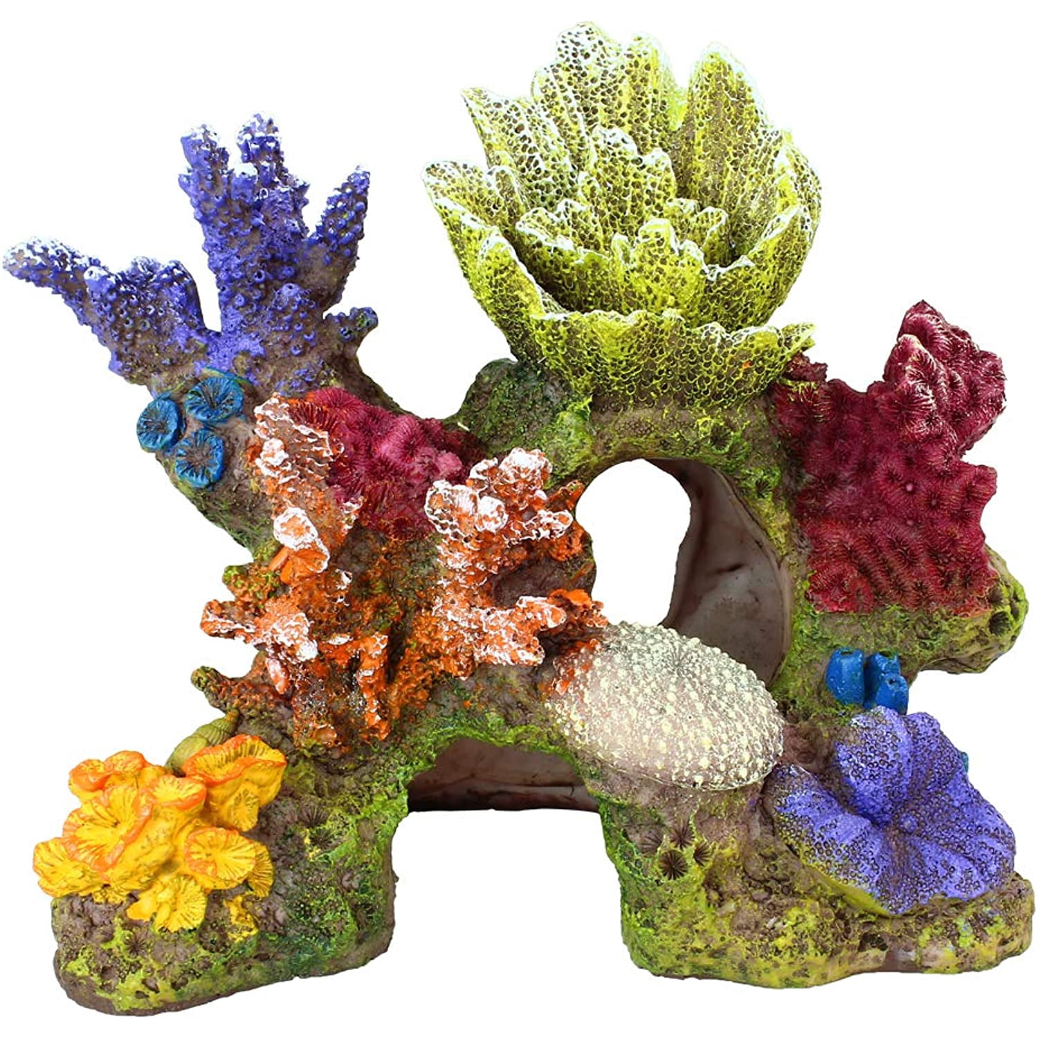 Holzlrgus 1Pc of Polyresin Coral Ornaments, Aquarium Coral Decor for ...