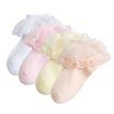 Jefferies Socks Little Dressy Girls' Princess Lace Trim Ruffle TuTu ...
