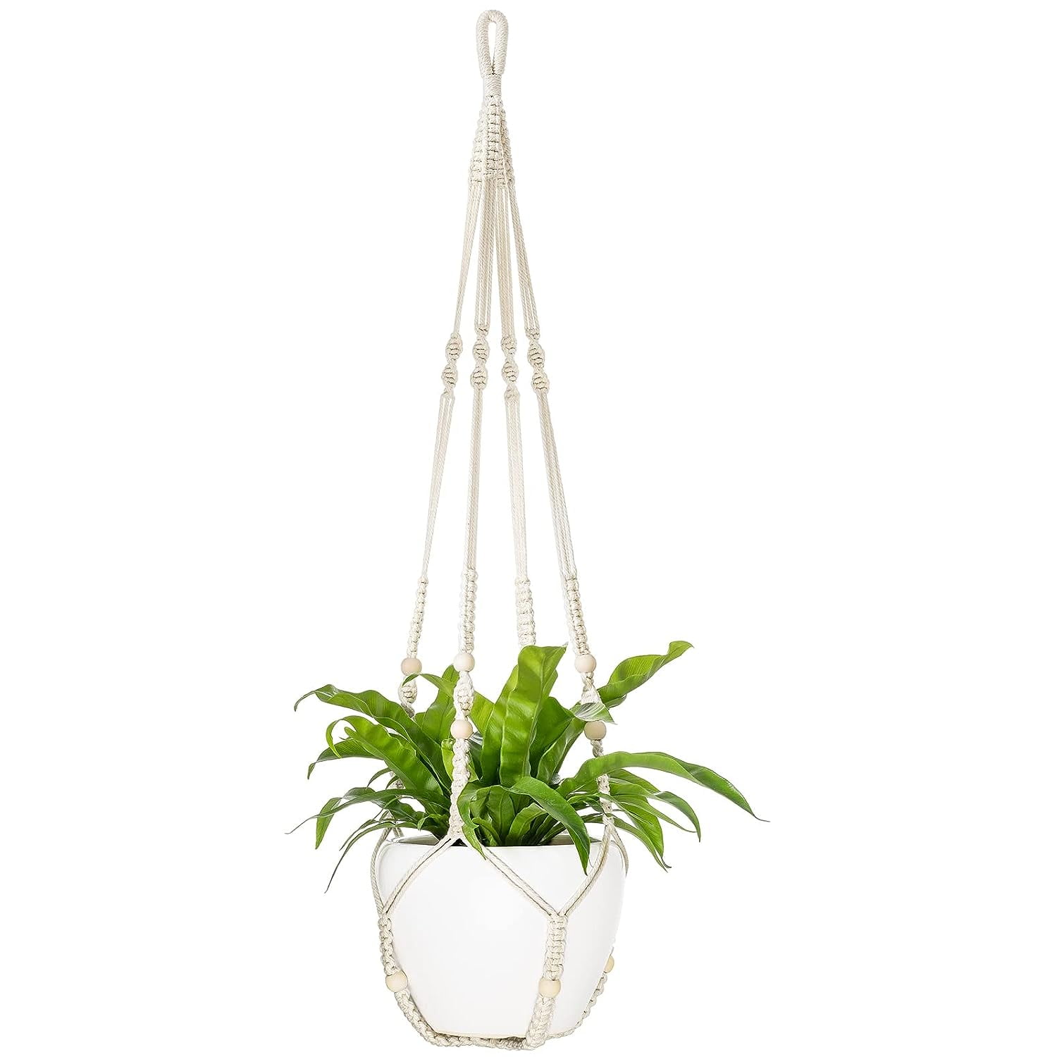 Holzlrgus 43 Inch Macrame Plant Hanger Large for up to 12 Inch Pot ...
