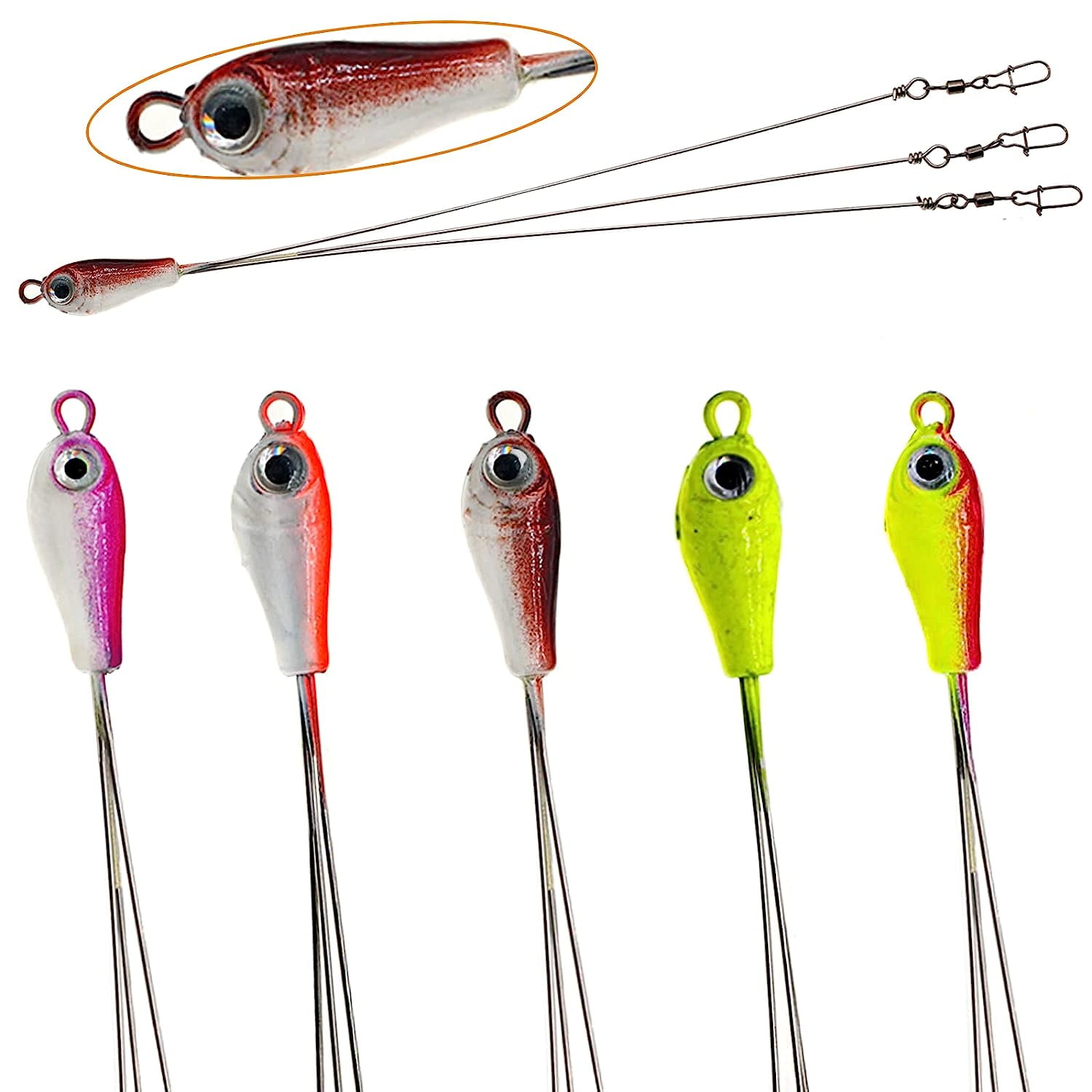 Holzlrgus 5 Arms Alabama Umbrella Rigs Fishing Rigs Lure Fishing Bass ...