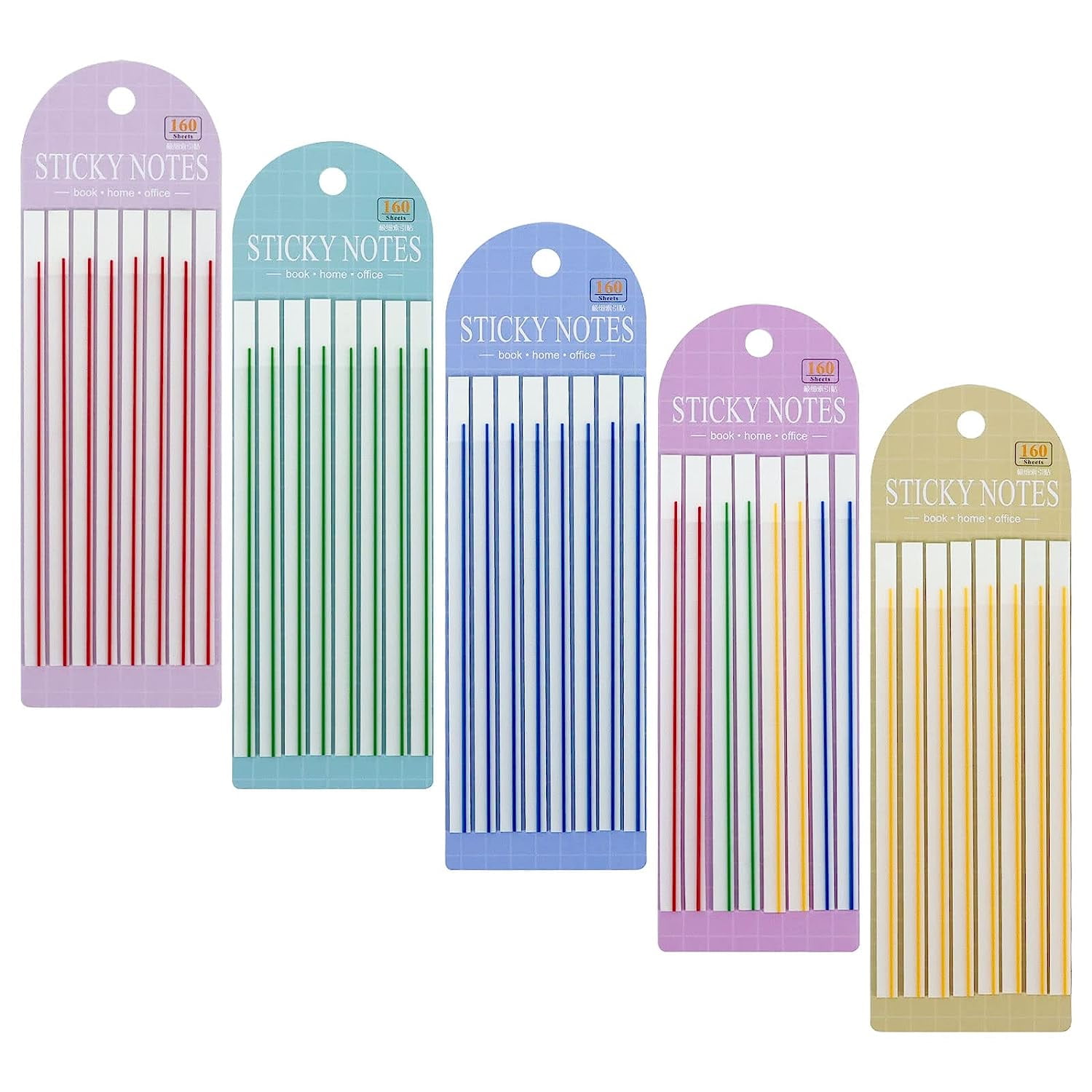 Holzlrgus 800Pcs Highlighter Tape, Transculent Highlighter Strips ...