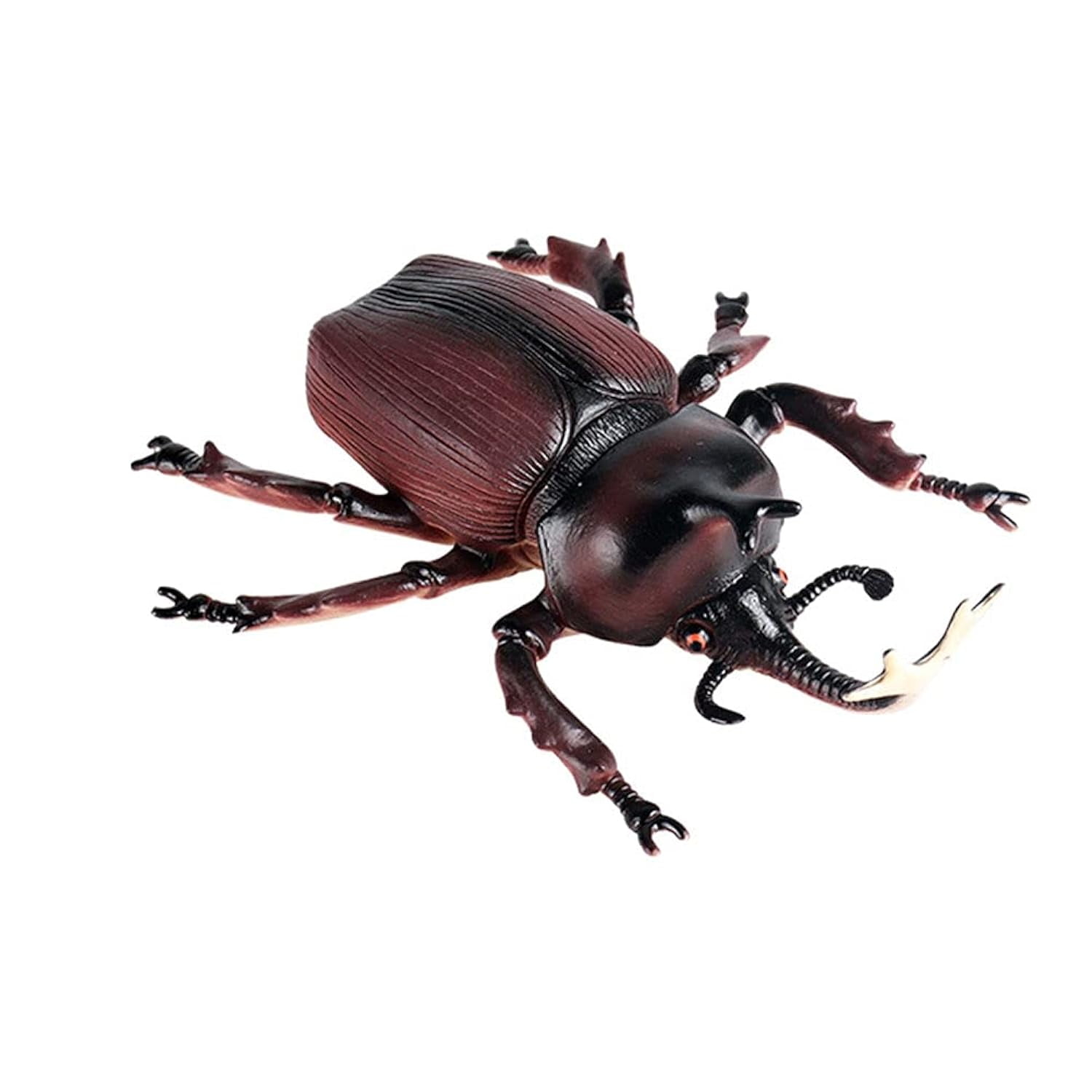 Holzlrgus Animal Figures Realistic Plastic Unicorn Beetle Animal Action ...