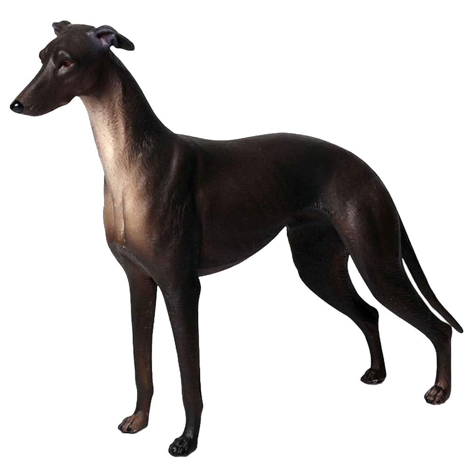 Holzlrgus Animals Figure - Realistic Greyhound Dog Figurines - Early ...