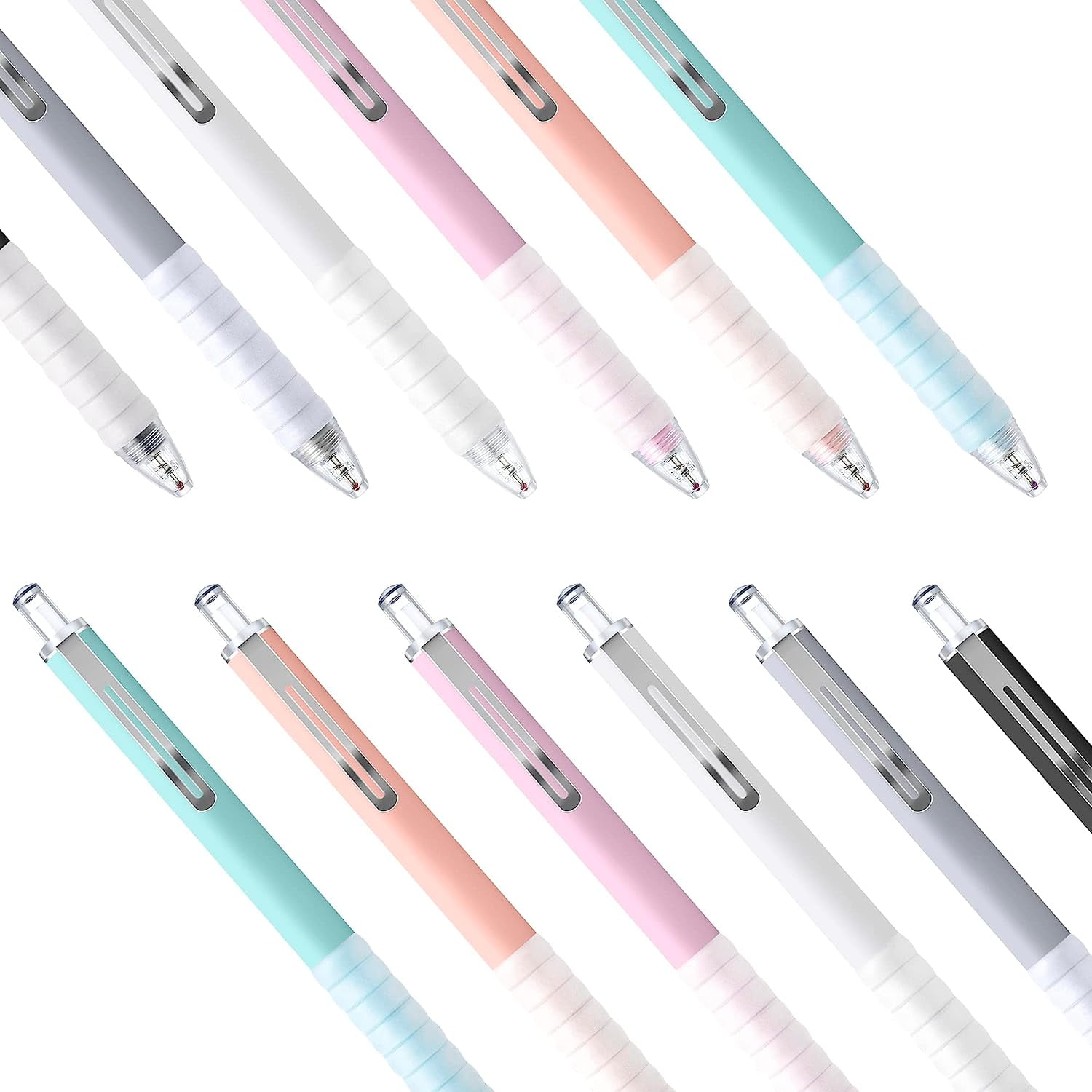 Holzlrgus Ballpoint pens 12 pcs dr grip pen- Professional 1.0mm Black ...