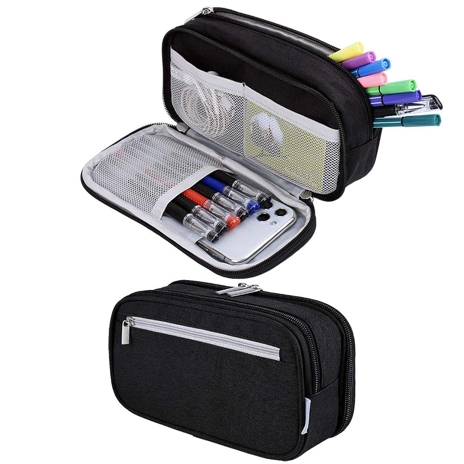 Holzlrgus Big Pencil Case Large Capacity Pencil Bag Pouch High Storage ...