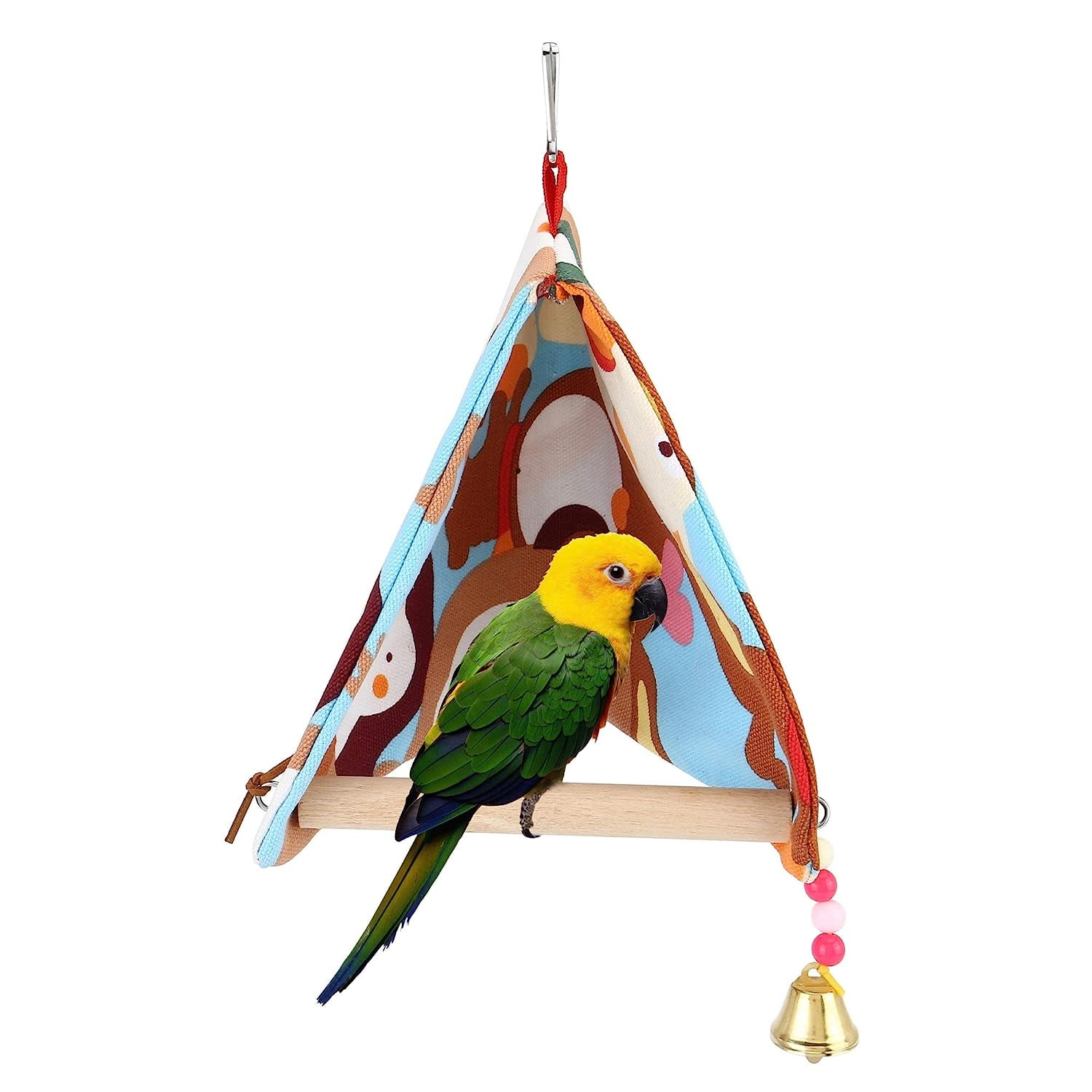 Holzlrgus Bird Hut Nest, Parrot Conure Sleeping Bed Parakeet Cockatiel ...