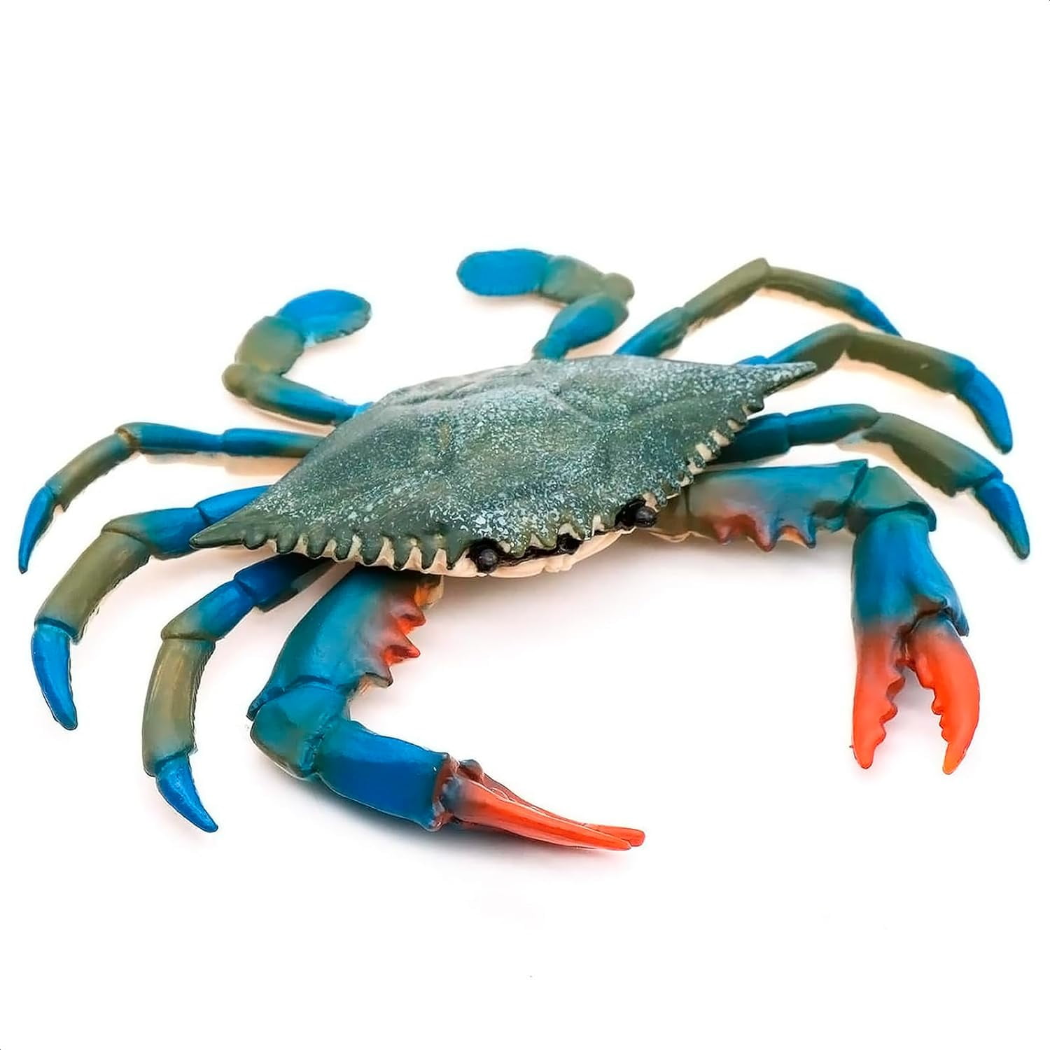 Holzlrgus Blue Crab Tiki Bar Nursery Wall Decor - Plastic Crab Toy Bath ...