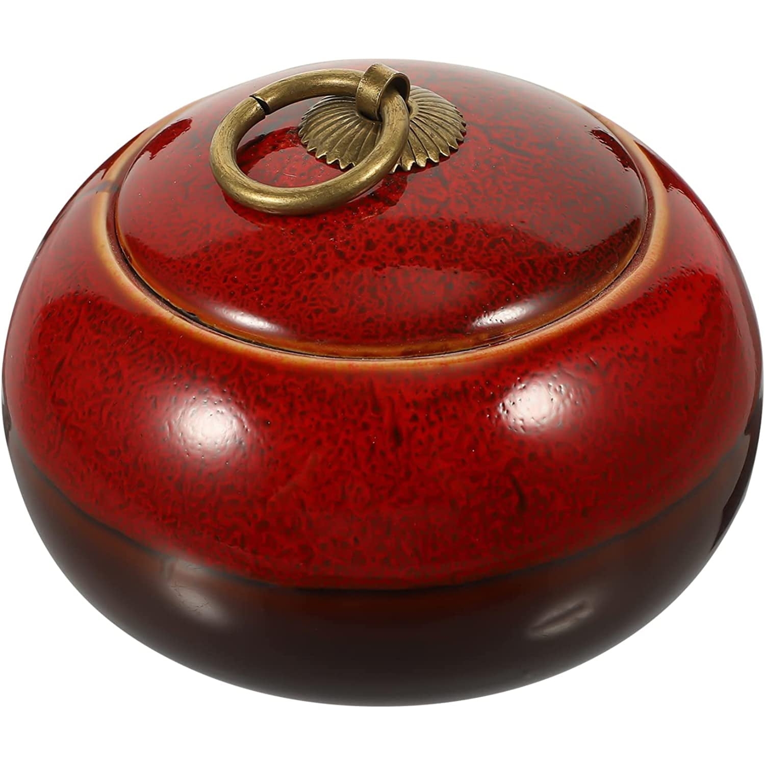 Holzlrgus Ceramic Tea Container Vintage Pottery Canister Porcelain ...