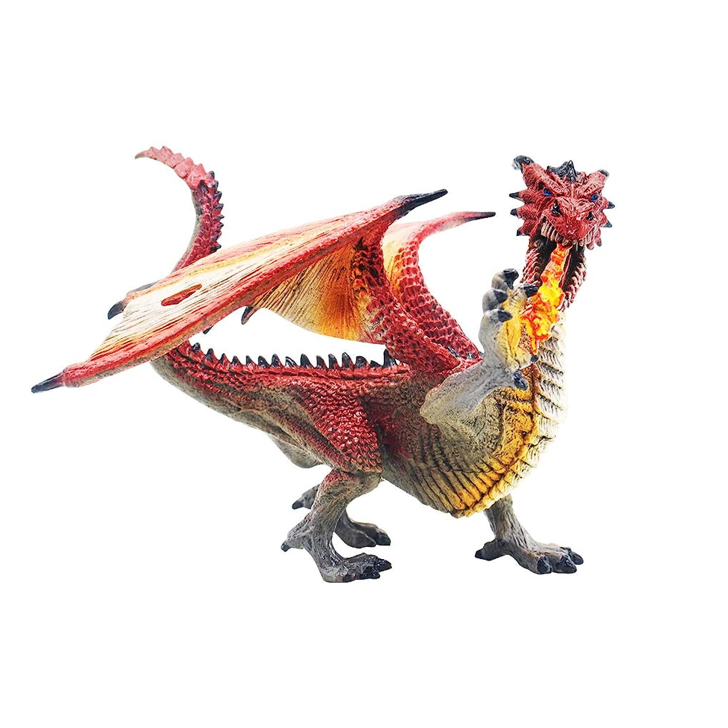 Holzlrgus Dragon Figurine Magic Dragon Figurine Realistic Plastic ...