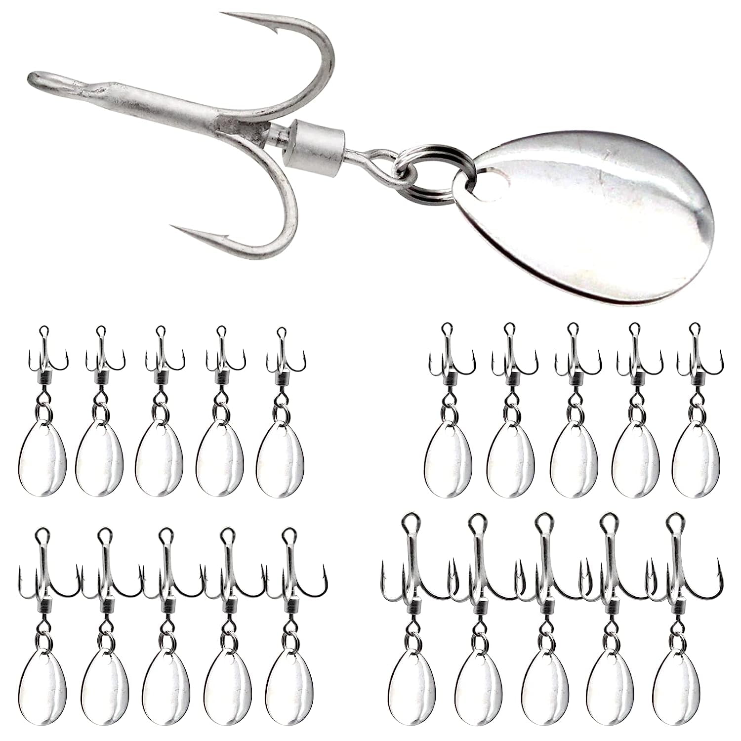 Holzlrgus Fishing Hooks Fishing Jigs Lure Fishing Treble Hooks Octopus ...