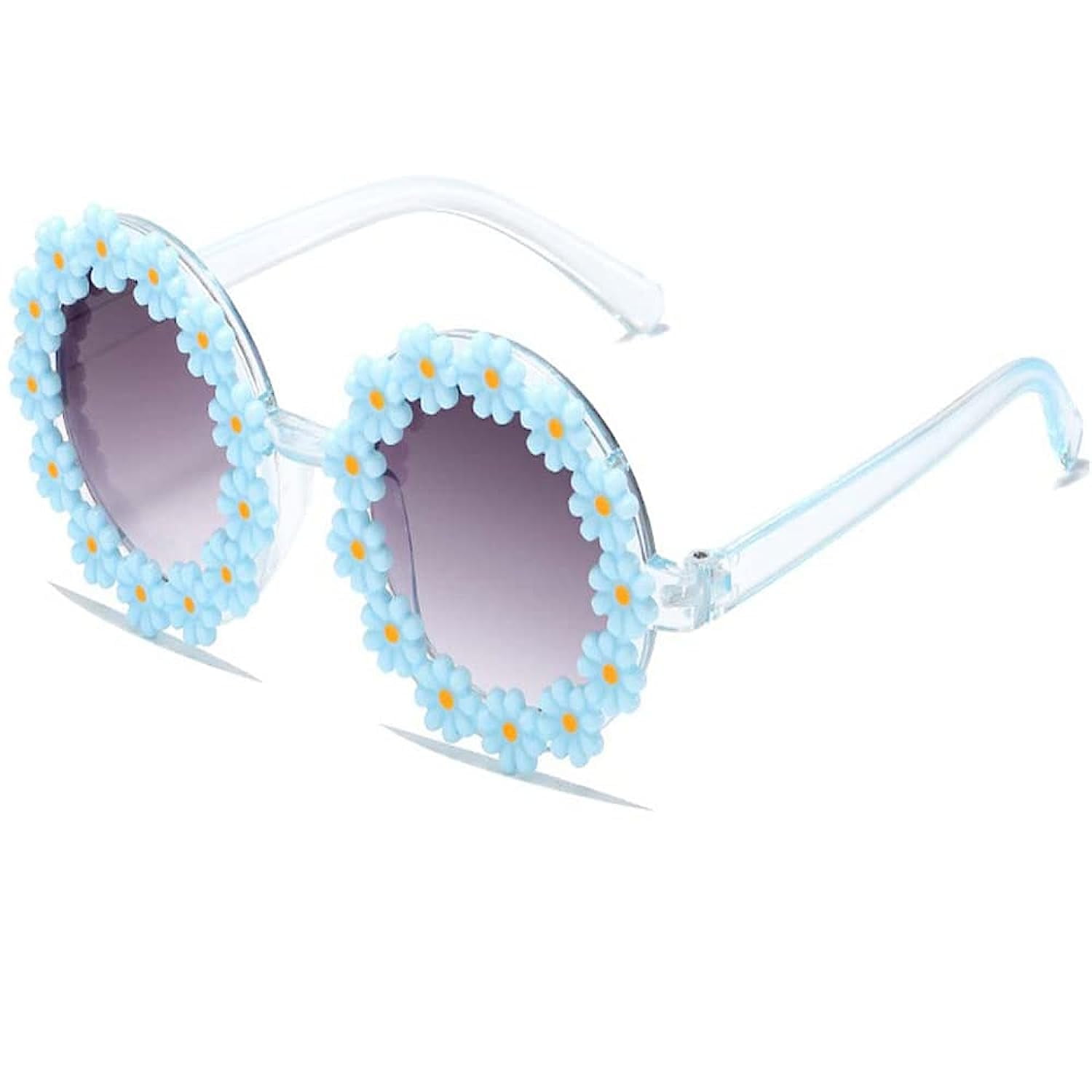 Holzlrgus Girl Sunglasses Flower Shaped Cute Glasses UV400 Protection ...