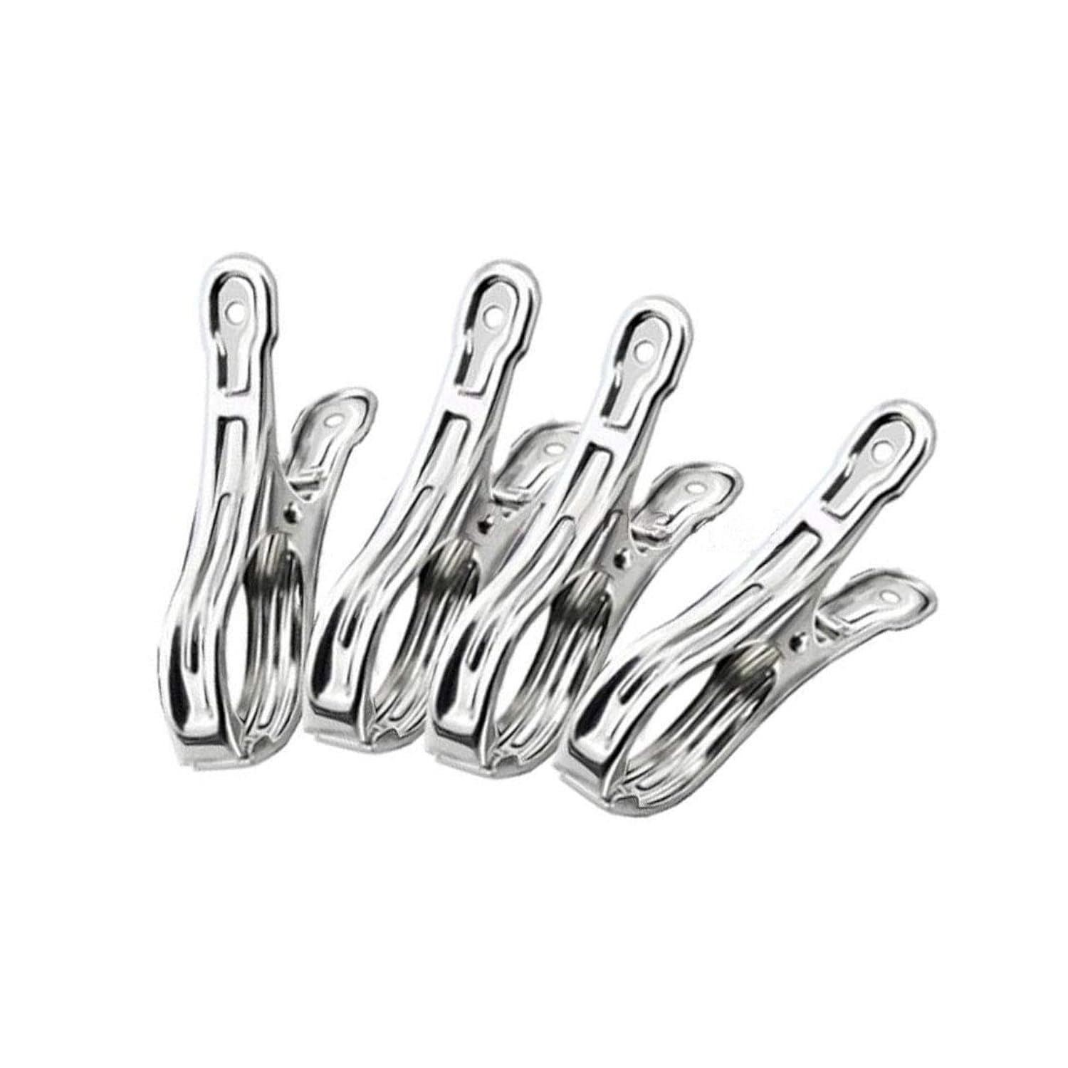 Holzlrgus Metal ClothesPins,Clothes Pins 20 Pack 3.5 Inch Stainless ...