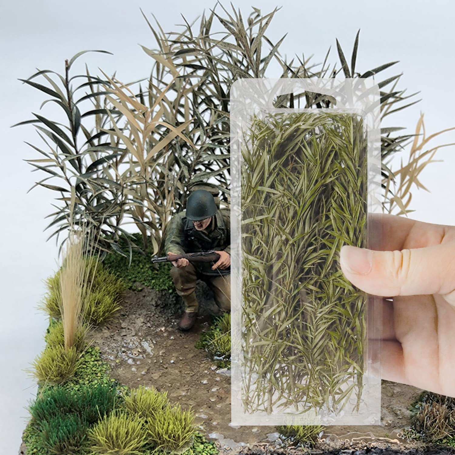 Holzlrgus Miniature Shrubs Model Bushes Long Shrub Diorama Trees Model ...