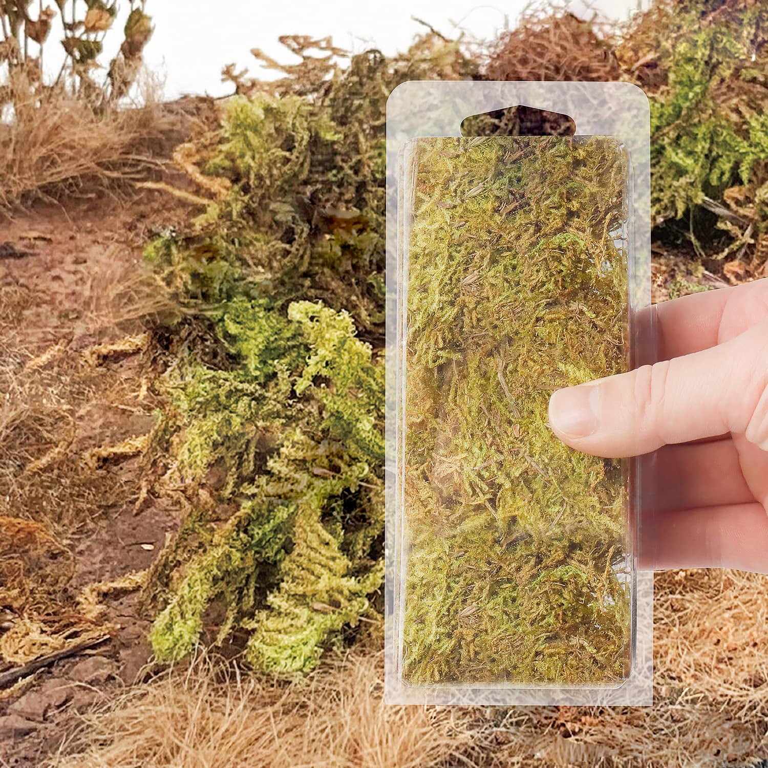 Holzlrgus Simulation Green Grass Artificial Moss Miniature Static Grass ...