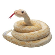 Alba the Albino Burmese Python | 100 Inch Long Stuffed Animal Plush ...