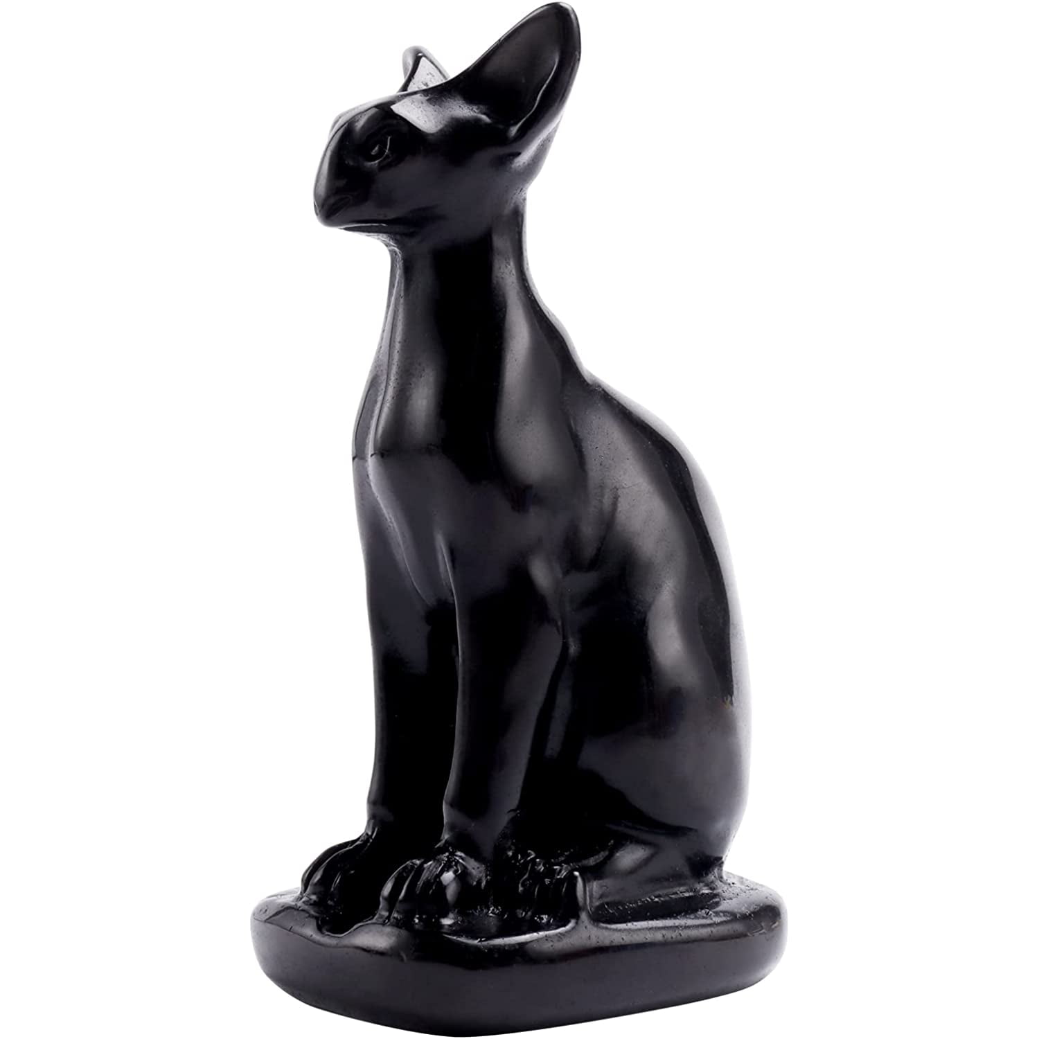 Holzlrgus Sphynx Cat Quartz Healing Crystal Statue Figurine 3 Inch ...