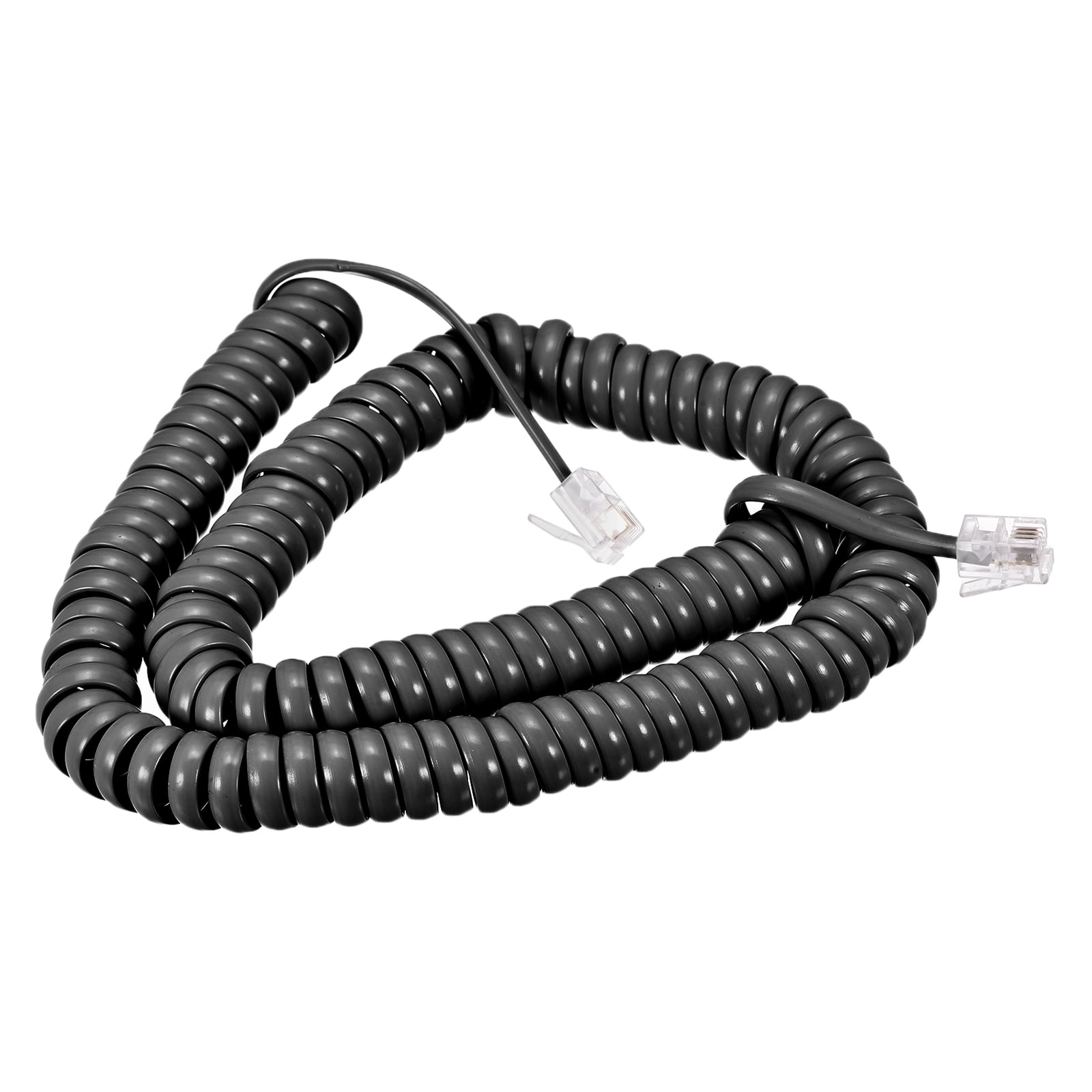 Holzlrgus Telephone Handset Cord, 4P4C 16.4 Feet Coiled Landline Phone ...