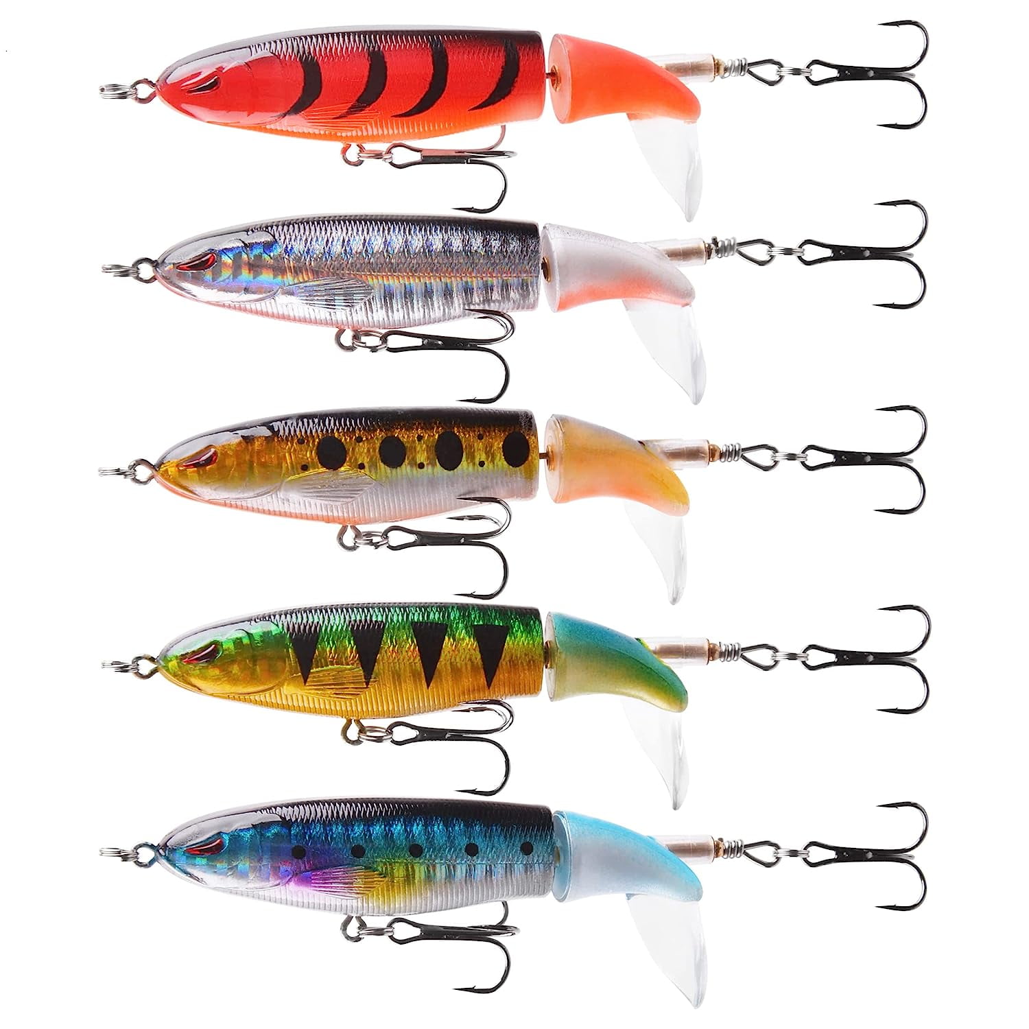 Holzlrgus Rotating Tail Whopper Fishing Lure for Trout - Walmart.com