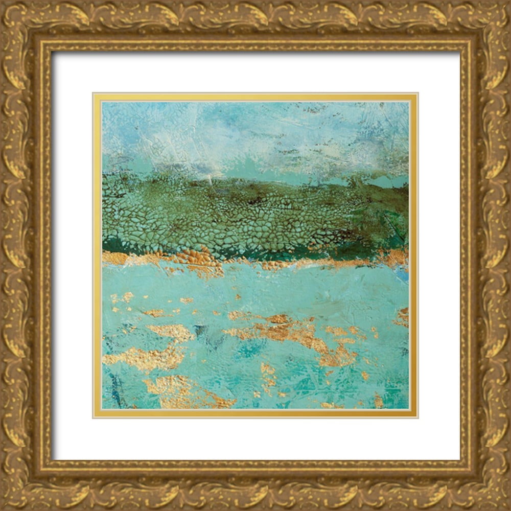 Holzner, Renate 20x20 Gold Ornate Wood Framed with Double Matting ...