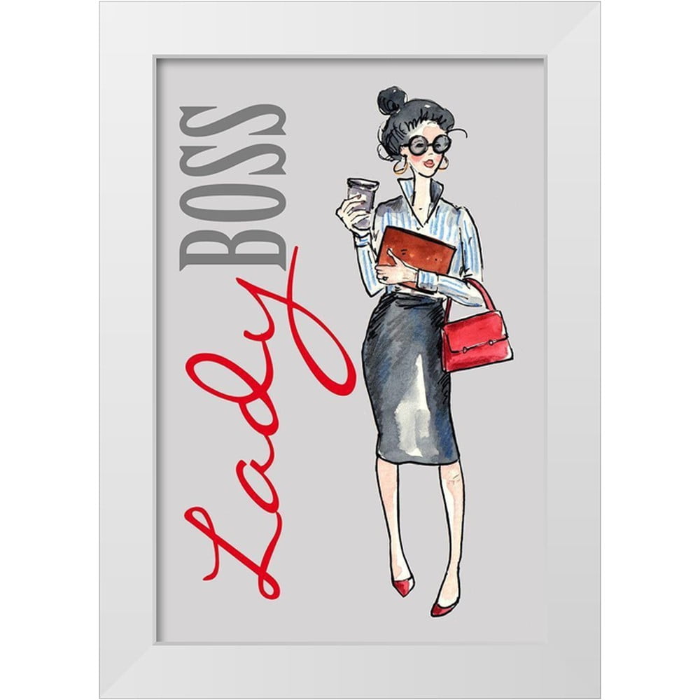 Holzner, Renate 23x32 White Modern Wood Framed Museum Art Print Titled ...