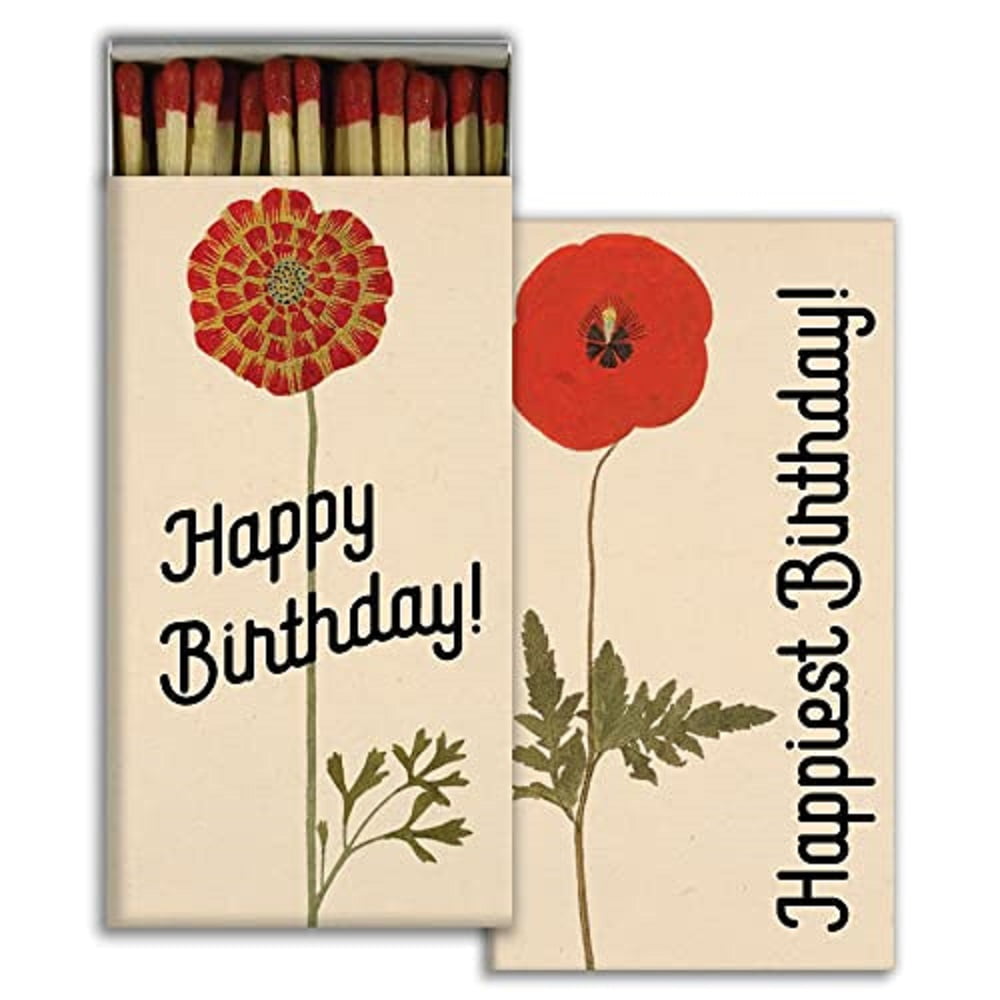 HomArt - Match Box Set of 2 - Happiest Birthday - Walmart.com