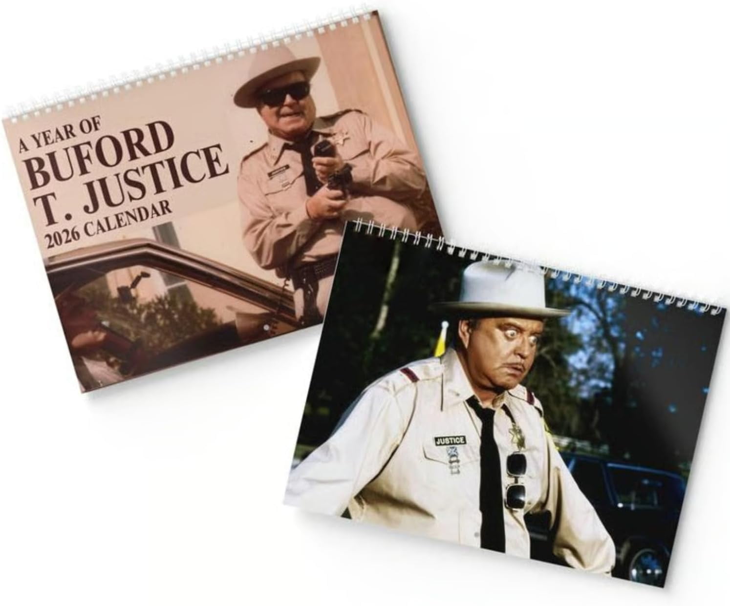 HomFairy Sheriff Buford Inspired Wall Calendar 2026, Smokeyy and the ...