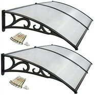 ALEKO 13'x10' Retractable Awning Fabric Replacement, Burgundy Color ...