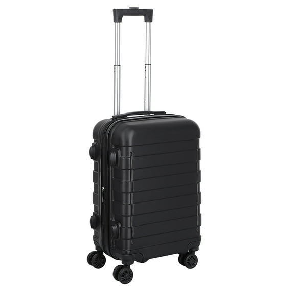 HomGarden 22-inch Hardshell Hard-Sided Carry On Luggage, Expandable ...
