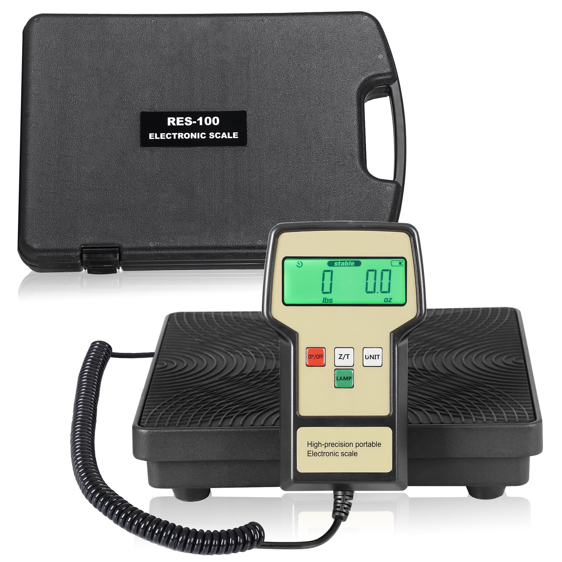 HomGarden 220 Lbs Electronic Digital Refrigerant Charging Weight Scale ...