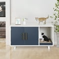 HomGarden Furniture Hideaway, Large Cat Washroom Pet Litter Box ...