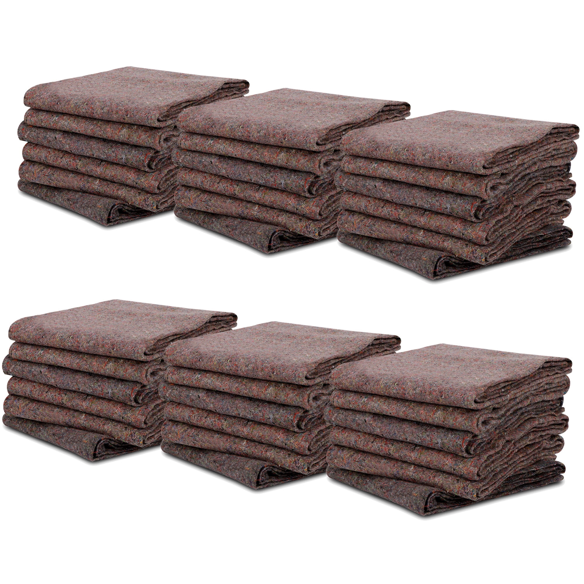 HomGarden 36 Pack Textile Moving Packing Blankets 54 x 72 Inches (21 lb ...