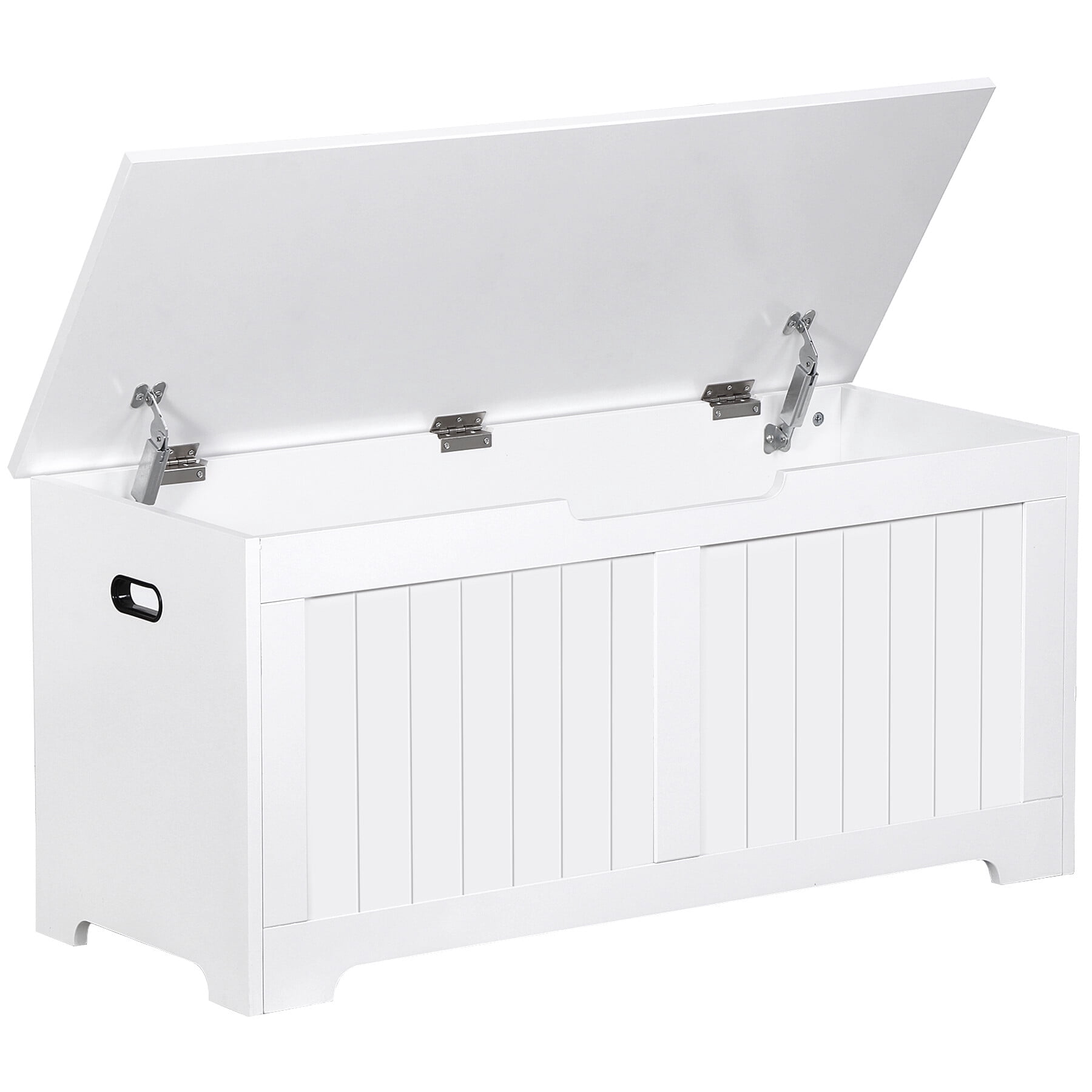 HomGarden 39''L Wooden Storage Chest Large Entryway Storage Bench Home ...