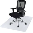 HomGarden 46"x 60" Clear Office Chair Mat Under Desk Plastic Mat for ...
