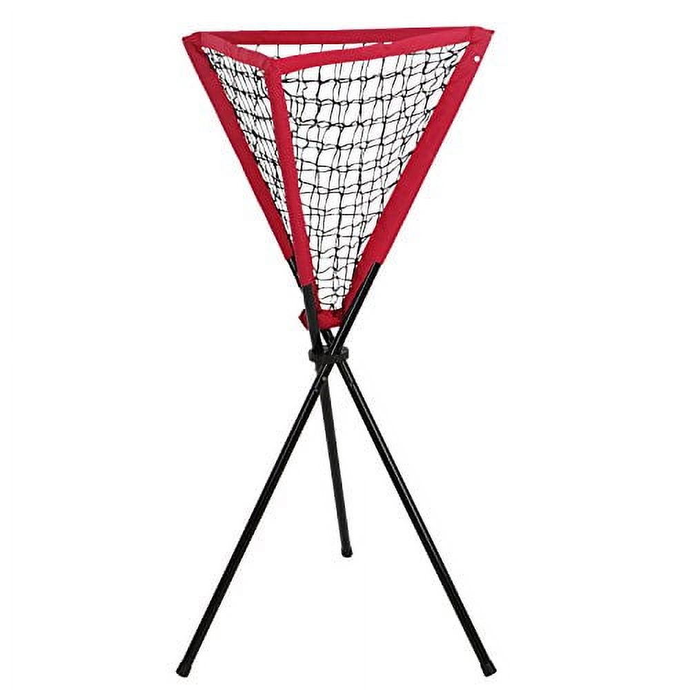 HomGarden Baseball Softball Ball Caddy Portable Batting Practice Ball ...