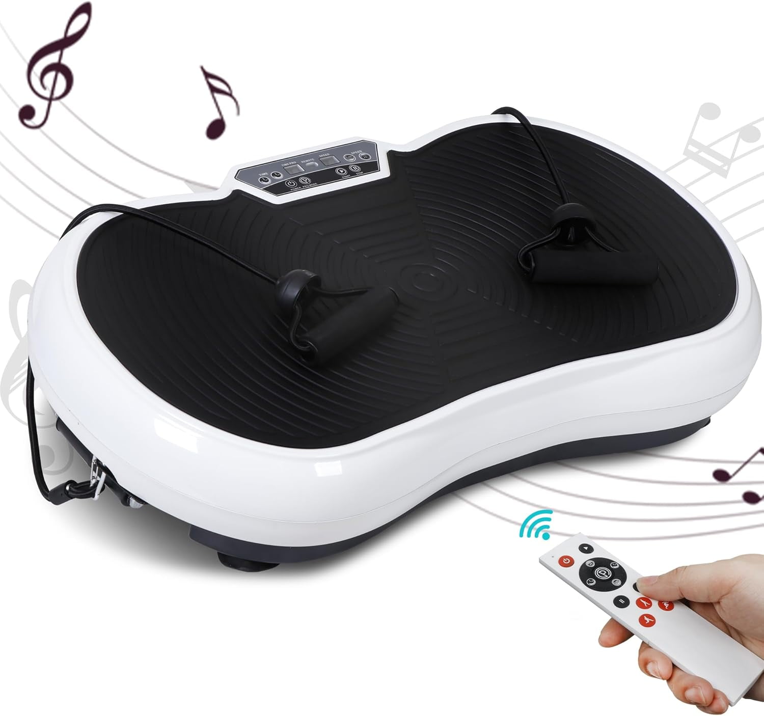 HomGarden Vibration Platform Fitness Vibration Plates Workout Massage ...