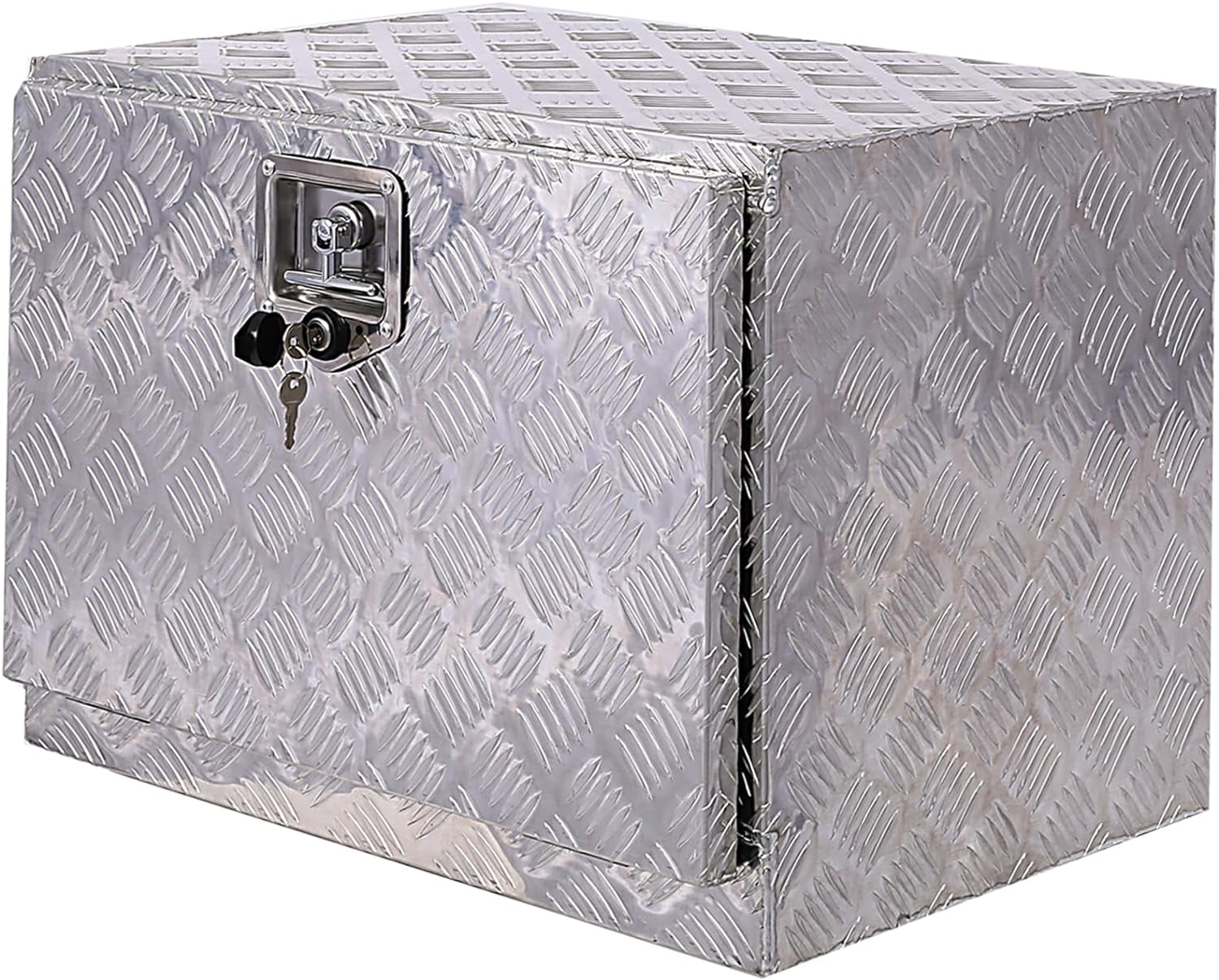 HomVent 24 inch Heavy Duty Aluminum Truck Tool Box, Trailer Pickup ATV ...