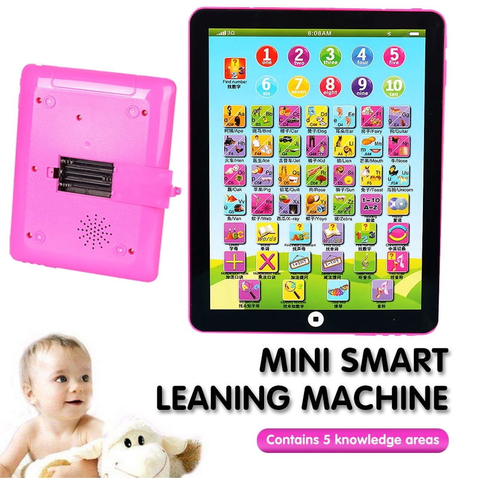 Homaful Preschool Learning Tablet - Educational Toy with ABC, Numbers ...