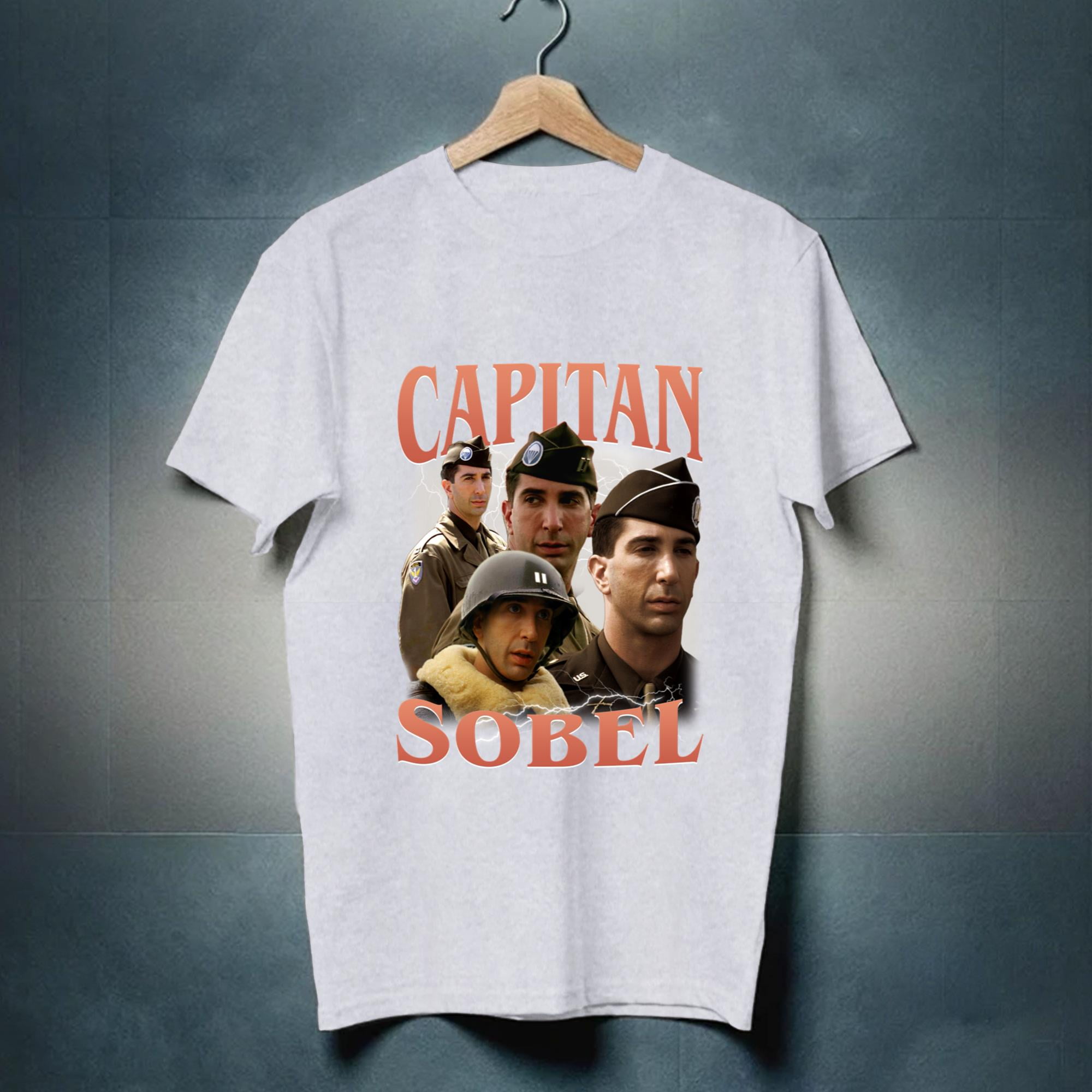 Homage Captain Sobel T-Shirt Vintage 90s-TH8394 - Walmart.com