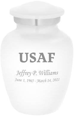 Homage Custom Engraved Air Force Themed Keepsake Cremation Urn for ...
