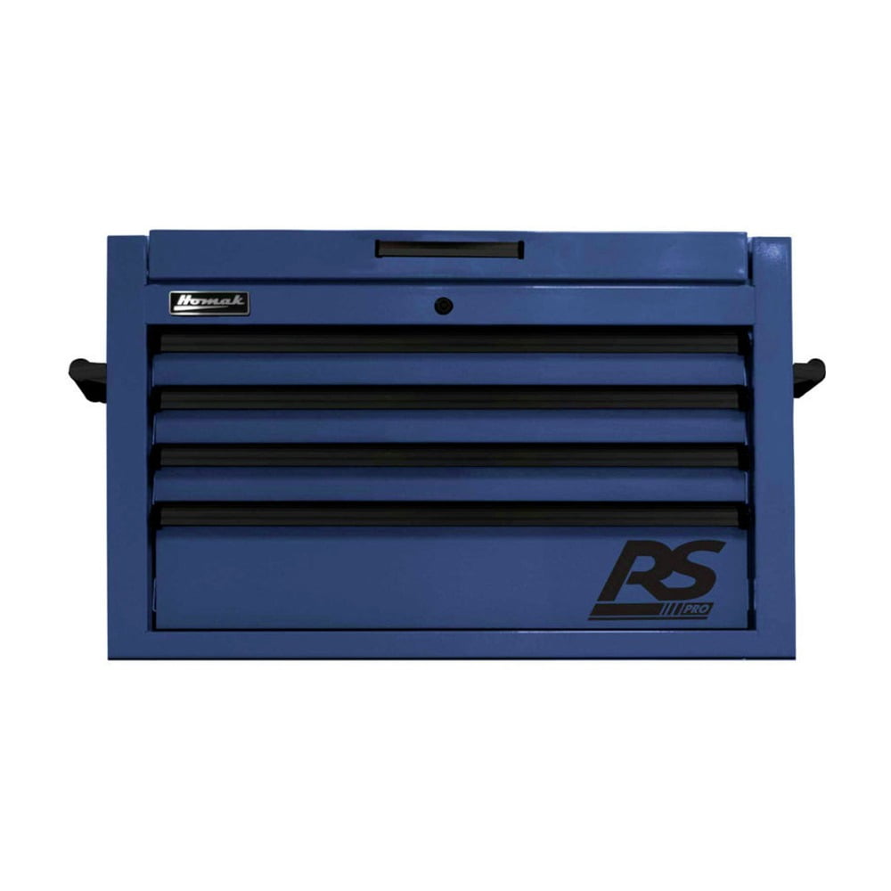 Homak BL02036040 RS Pro 36 in. 4-Drawer Top Chest - Blue - Walmart.com