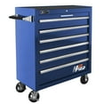Homak BL04036061 36 in. H2Pro Series 6 Drawer Roller Cabinet (Blue ...