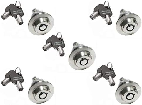 Homak Gun Cabinet Original Toolbox Lock 5/8" Replacement Safe Lock Box ...