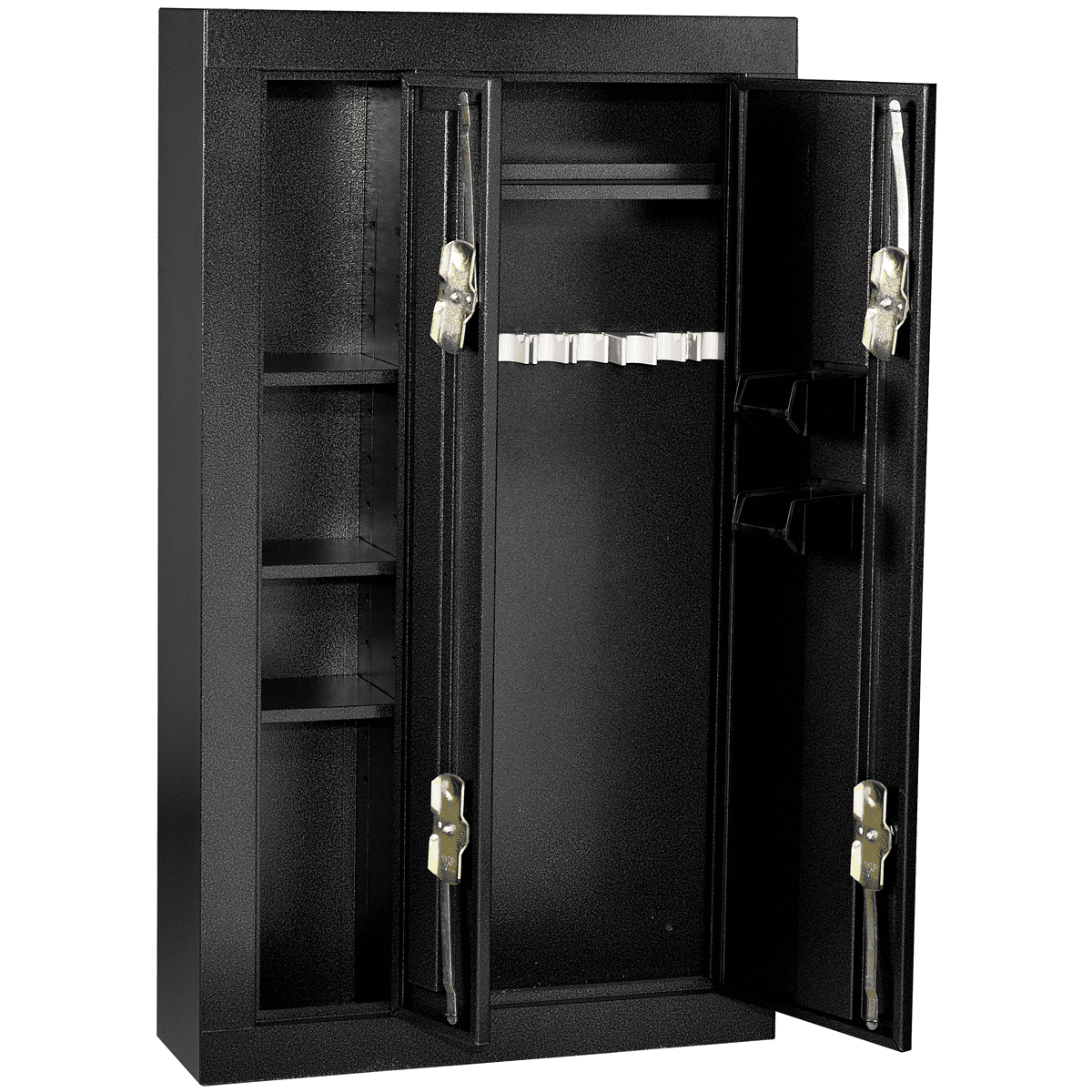 Homak Manufacturing 8 Gun Double Door Steel Security Cabinet / Black ...