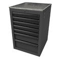 Homak Manufacturing RS PRO 22 in. 7-Drawer Side Cabinet, Black ...