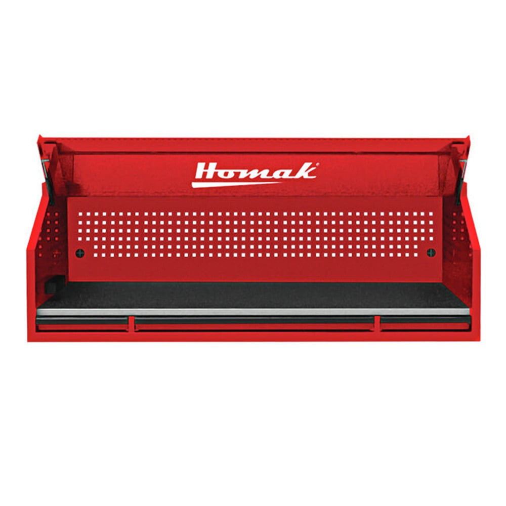 Homak RD02072010 RS PRO 72 in. Top Hutch - Red - Walmart.com