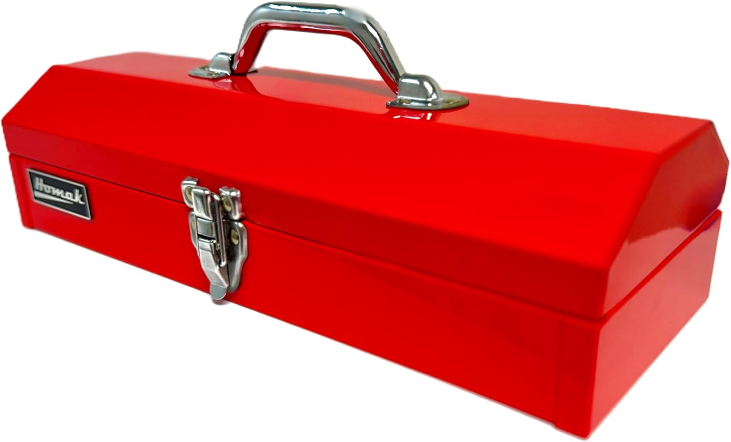 Homak Tool Box, 16" Portable Steel Small Tool Box with Metal LATCH ...