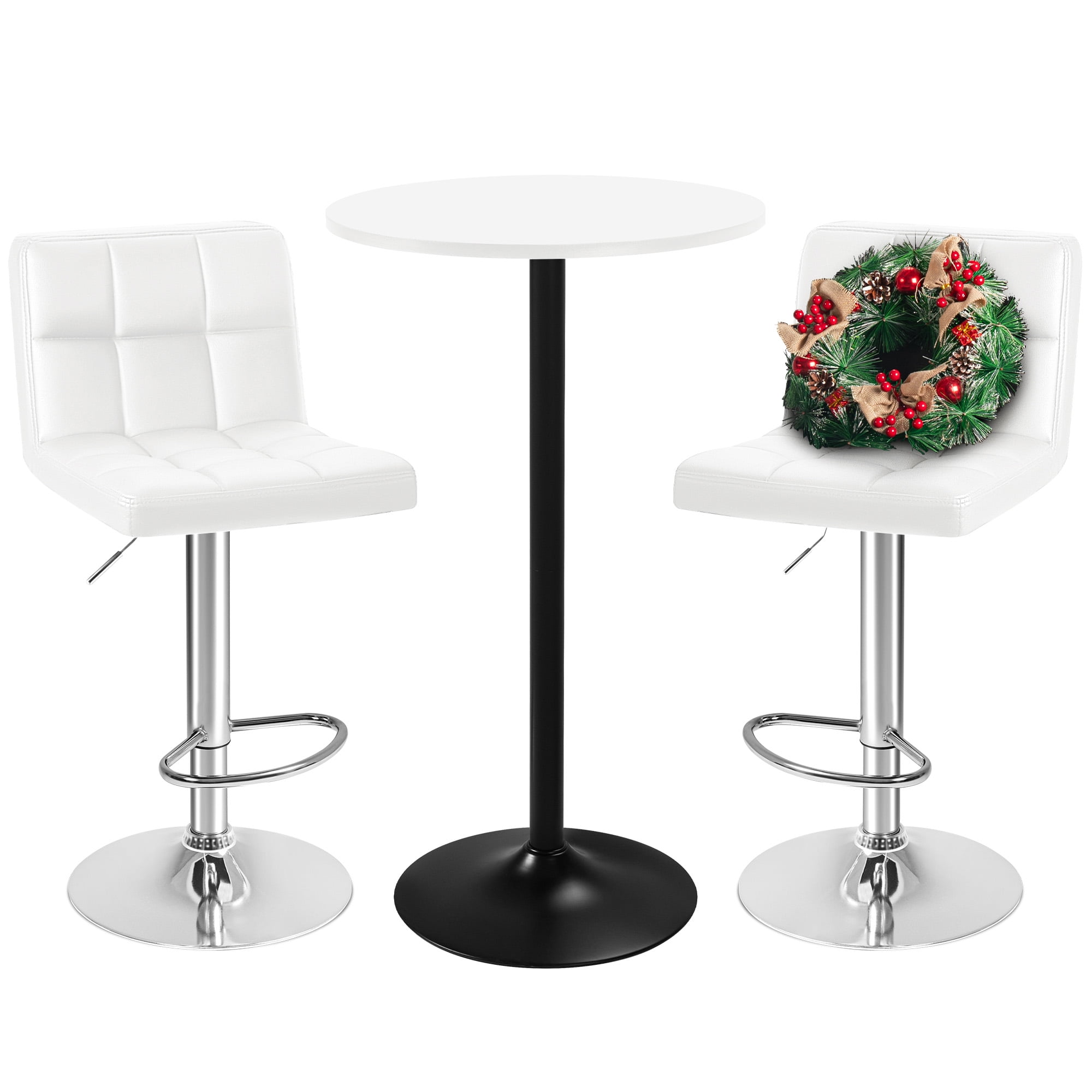 Homall 3 Piece Bar Set , Bar Table and Bar Stools, Modern Counter ...