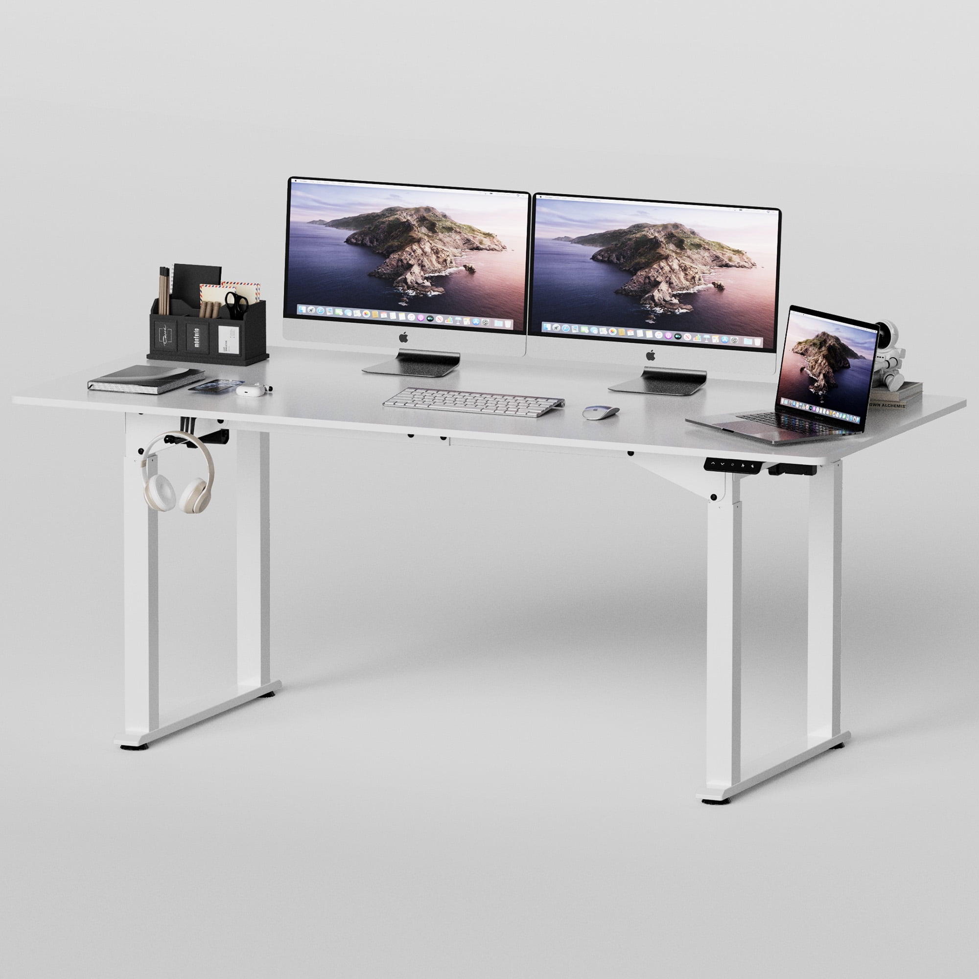 "Homall Electric Standing Desk, 70"", Height Adjustable (28~45""), With ...